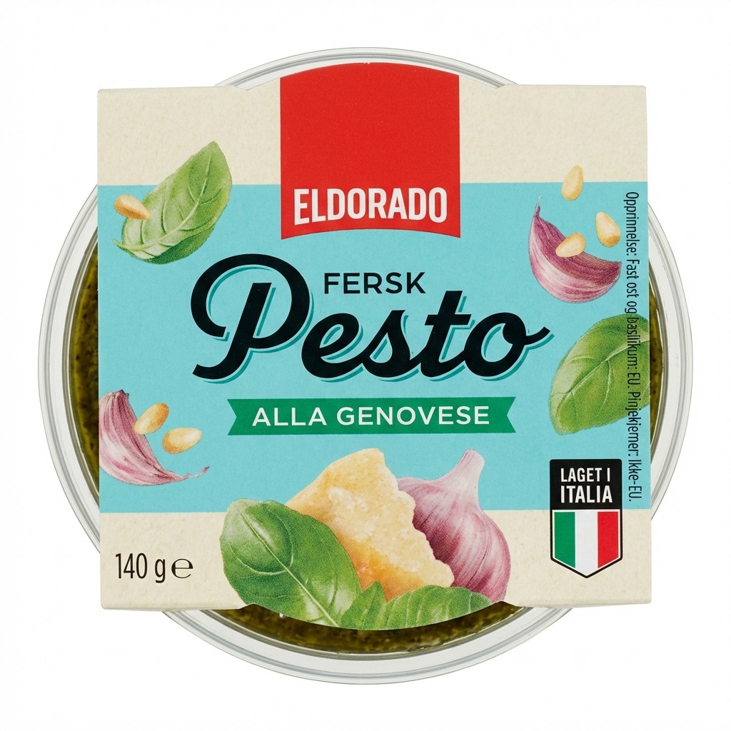 Fersk Pesto Alla Genovese 140g Eldorado - Trygg Mat